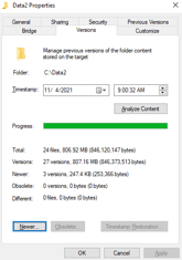 Continuous Data Protection with File Versioning