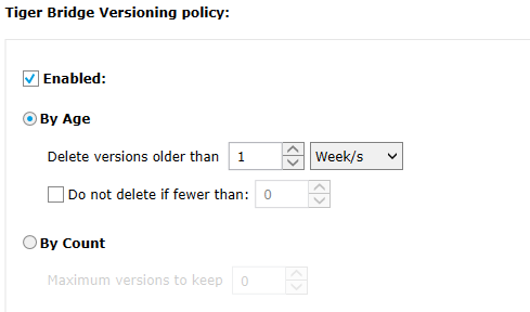 Continuous Data Protection with File Versioning